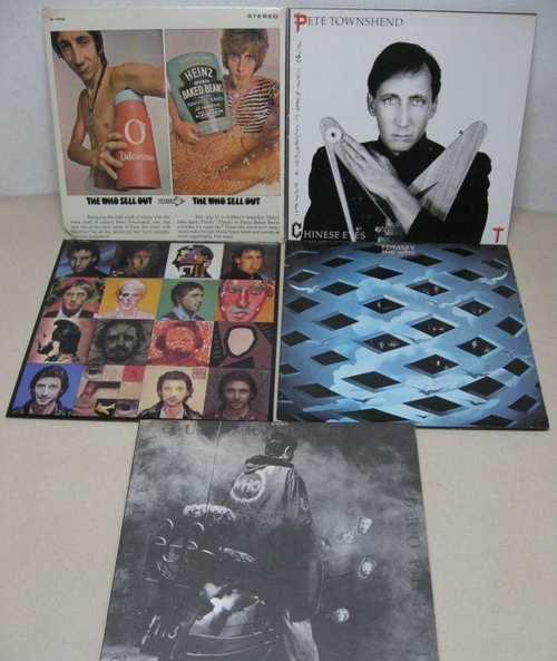 The Who Pete Townshend 5 LP (US)