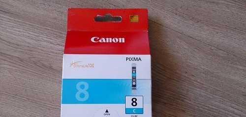 Картридж Canon CLI-8C, Голубой, cyan