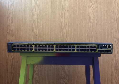 Коммутатор Cisco 2960 WS-C2960S-48TS-L