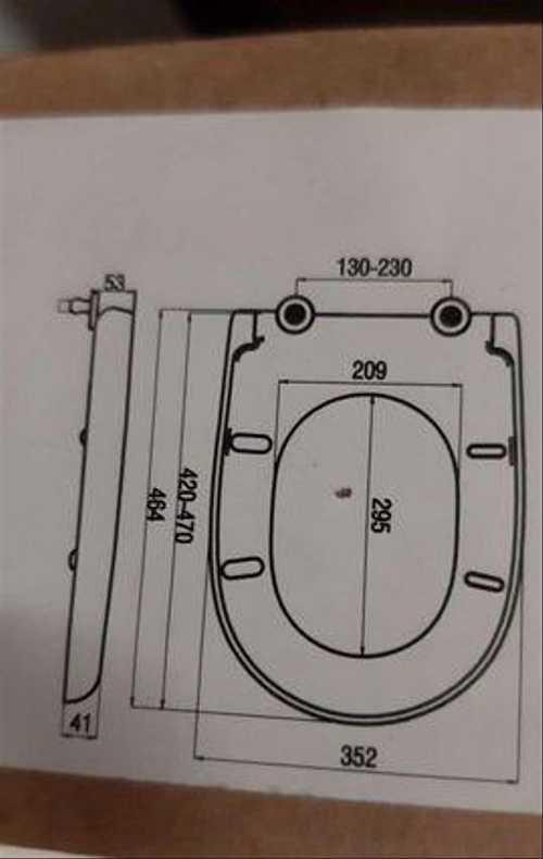 Сиденье AmPm с микролифтом для унитаза