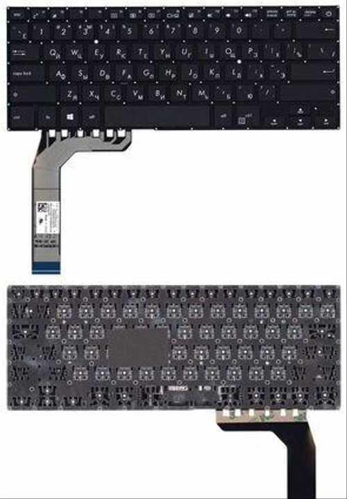 Клавиатура к Asus X407 черная