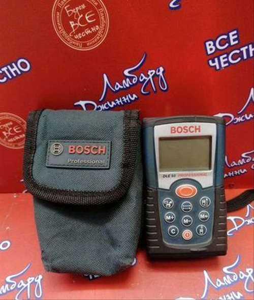 Лазерный дальномер Bosch DLE 50 (мл)