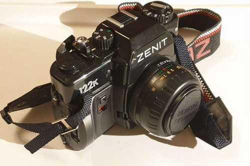 Фотоаппарат Зенит 122К с объективом 50мм f/2