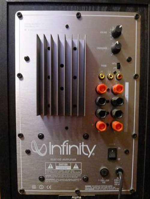 Сабвуфер Infinity Alpha Junior Sub II