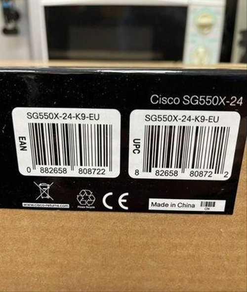 Коммутатор Cisco SG550X-24-K9-EU