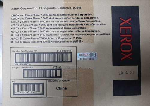 Картридж оригинальный xerox 113R00495 phaser 5400