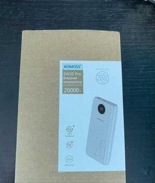 Внешний аккумулятор Romoss 20000mAh