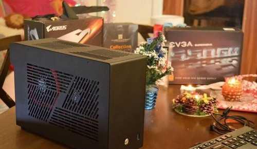 Mini ITX пк Ryzen 3600x 32гб GTX 970 4гб