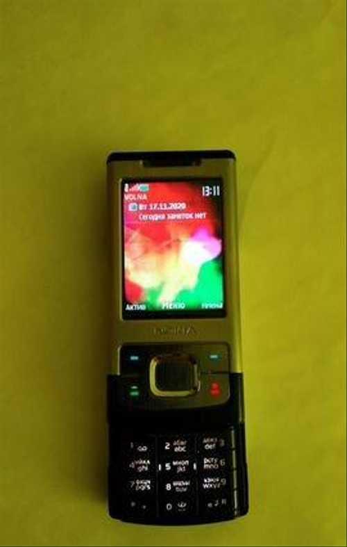 Мобильный телефон Nokia 6500 slide