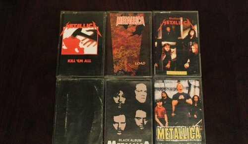 Metallica на аудиокассетах