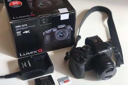 Panasonic Lumix DMC-G7K Kit Black