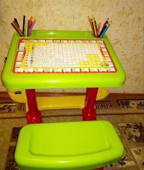 Детская парта+стол ABC