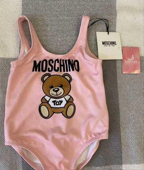 Купальник moschino 18 мес. 80 см