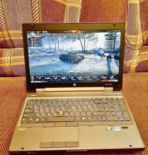 HP EliteBook 8570w i5(4 ядра) /8GB/500GB/FuHD