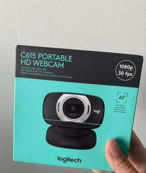 Веб-камера Logitech HD Webcam C615 1080p