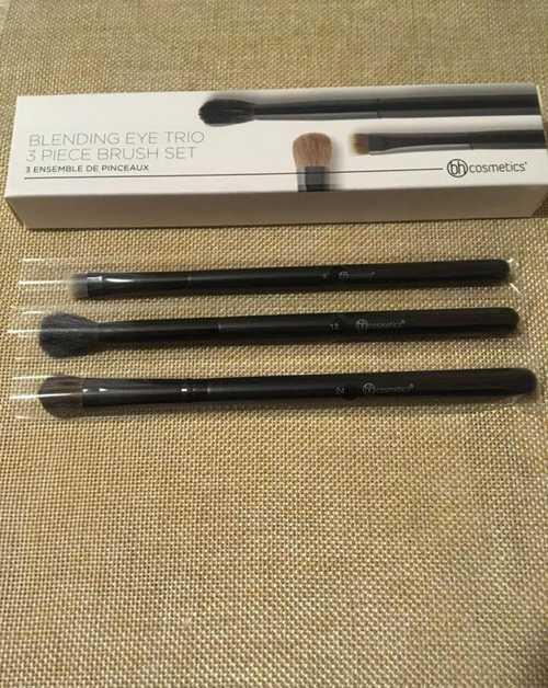 Кисти BH Cosmetics Blending Eye Trio Brush Set