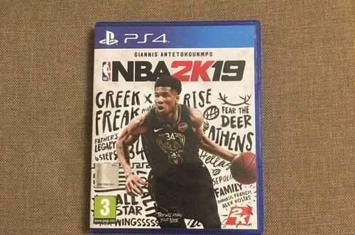 Игра NBA2K19 для PS4