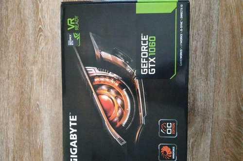 Видеокарта gygabyte gtx 1060 3gb