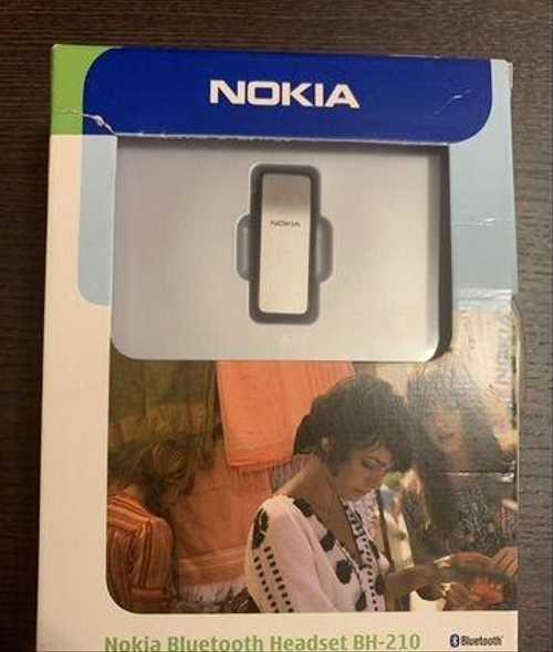 Беспроводная гарнитура bluetooth Nokia BH-210