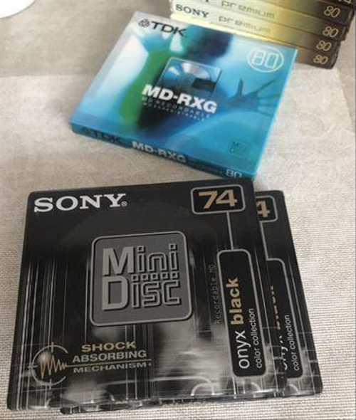 Sony mini disc onyx black
