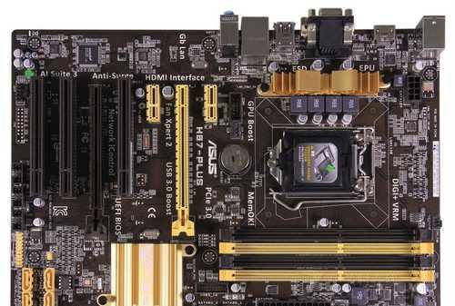 Asus H87-plus (+i5-4570) (+8 GB DDR3 Ballistix)