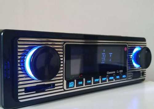 Магнитола в ретро стиле с Bluetooth
