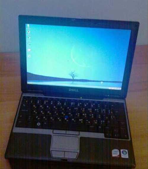 Маленький 12 дюймов полноценный ноутбук dell d430