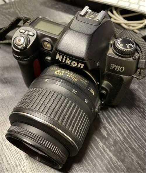 Пленочный фотоаппарат nikon f80
