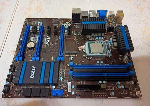 MSI Z87-G55 (S1150, Z87, 3xPCI-E x16, msata)