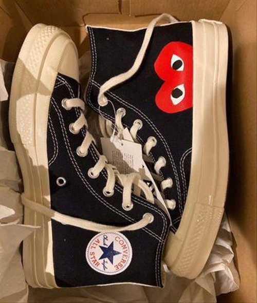 Оригинальные высокие кеды converse (текстильные)