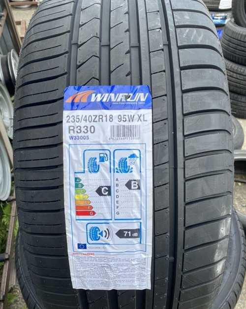 235/40 R18 WinRun R330 новые летние шины
