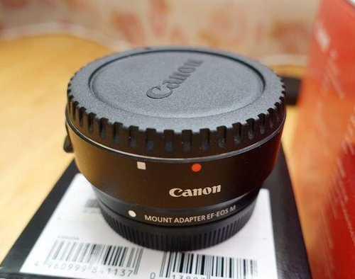 Адаптер крепления Canon EF-EOS M оригинал