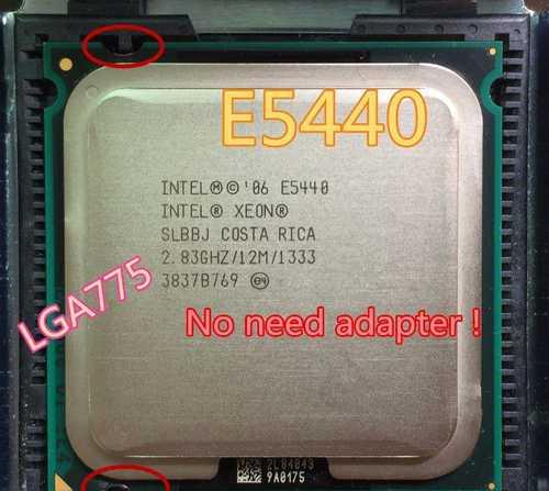 Intel Xeon E5440 Processor(2.83GHz/12M/1333)