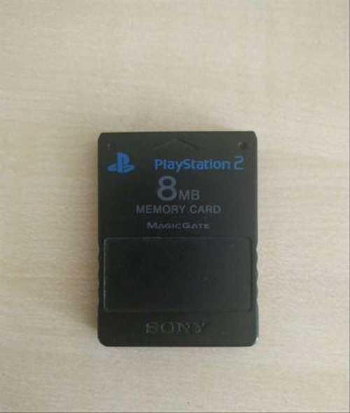 Карта памяти на Sony PS2