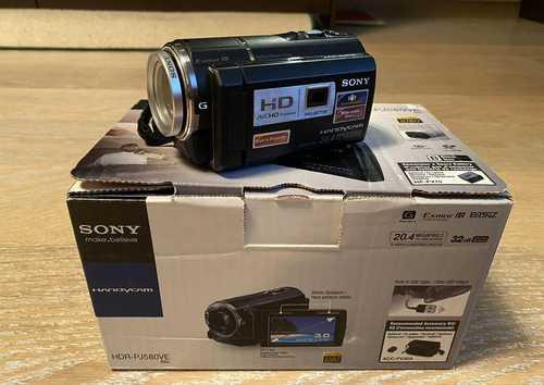 Видеокамера sony HDR-PJ580VE