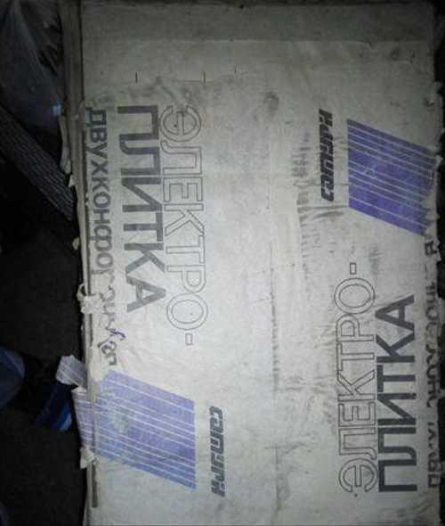 Электро плита новая