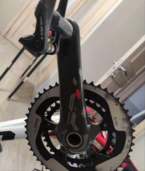 Sram RED 22 (система шатунов, ободные тормоза) + д