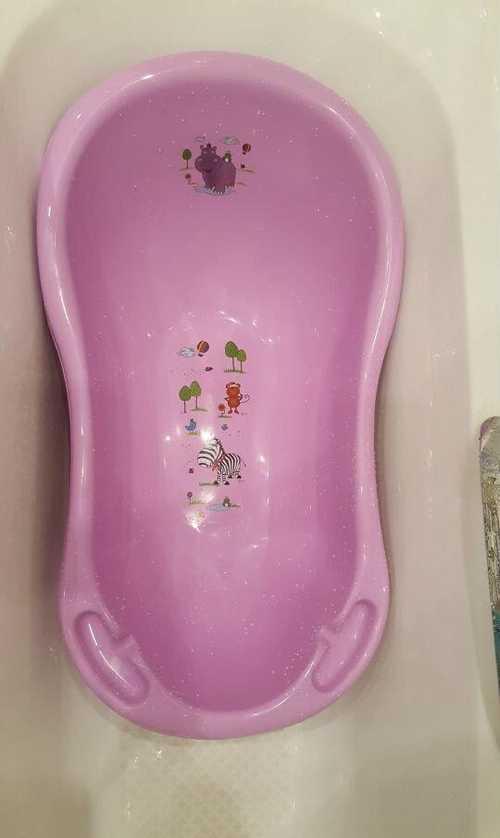 Детская ванночка для купания Keeeper Бегемотик