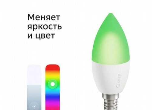 Умная лампа Сбер / Салют / sber-cз7 - E14 RGB