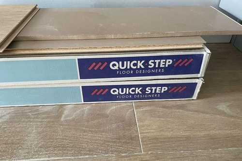 Ламинат quick step, 2 упаковки, длина 2 метра. Цве