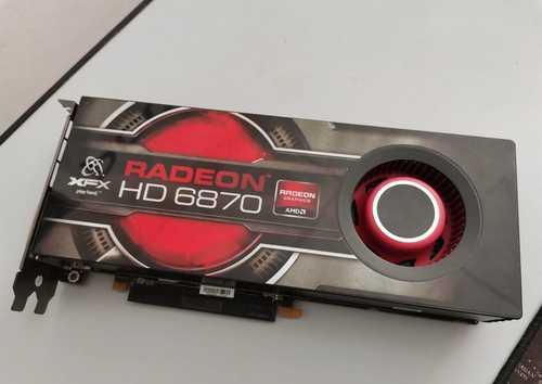 Видеокарта Radeon HD 6870 XFX