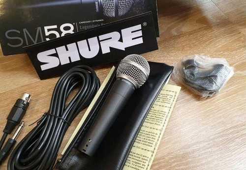 Микрофон shure SM-58- LC