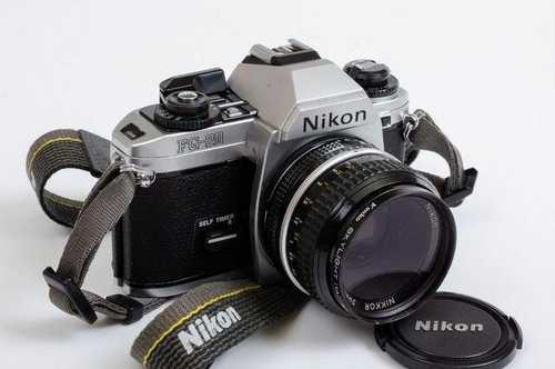 Nikon FG-20 (усов. мод. Nikon FG) + 50/2 Ai Япония