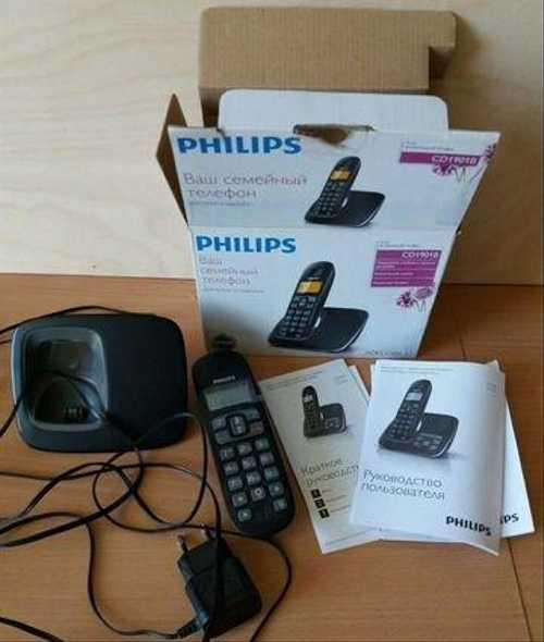 Радиотелефон новый Philips