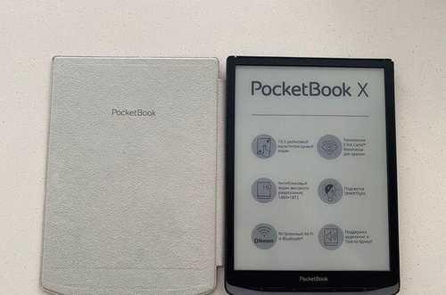 Электронная книга Pocketbook X с чехлом Pocketbook