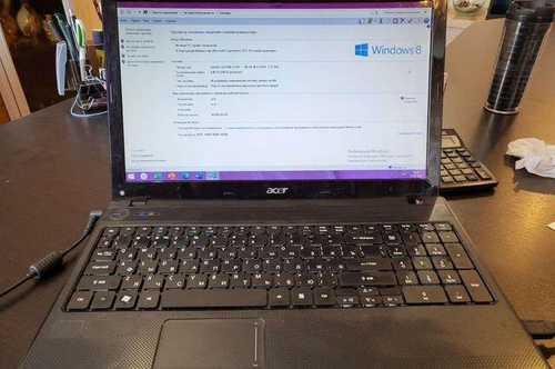 Ноутбук Acer aspire 5742 series
