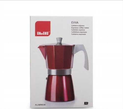 Кофеварка гейзерная на 12 чашек Ibili Evva 623212