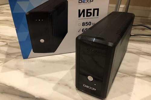 Ибп Dexp IEC-E 650VA (2 мес в использовании)