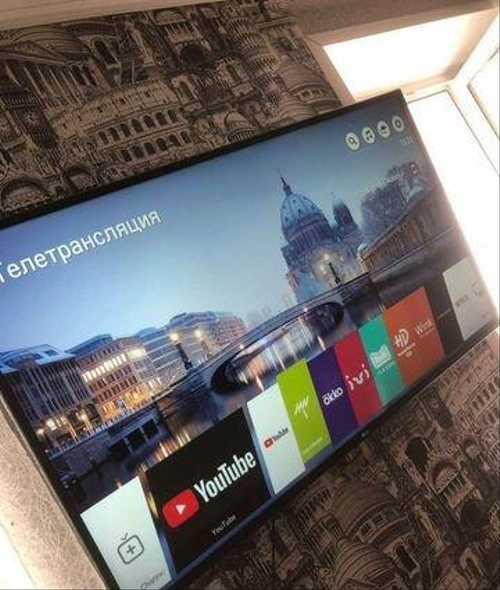 LG 4k smart телевизор