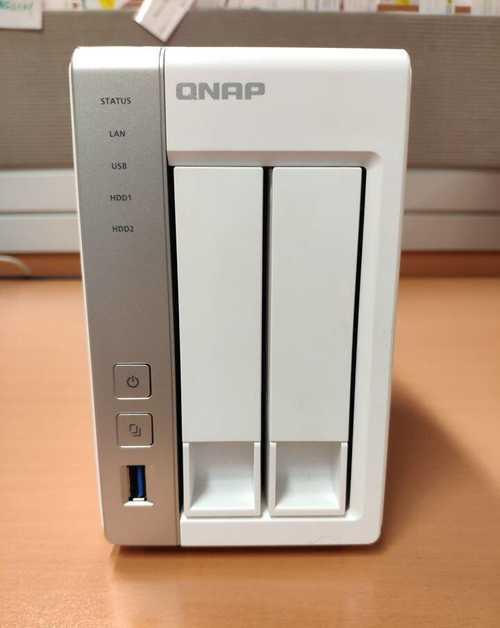 Сетевое хранилище NAS qnap D2